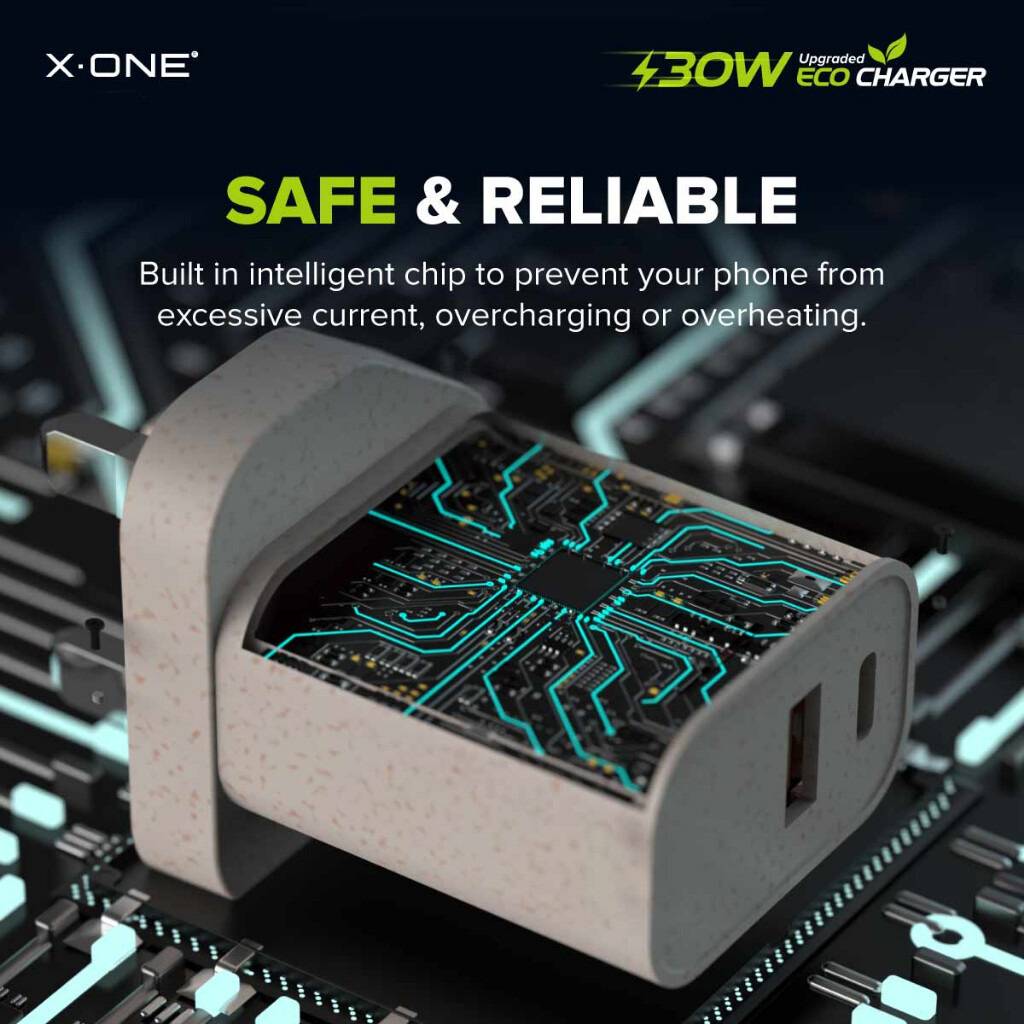 X.One 30W Eco Charger Duo PD3.0/QC 4+ Fast Charger | X.One Malaysia ...