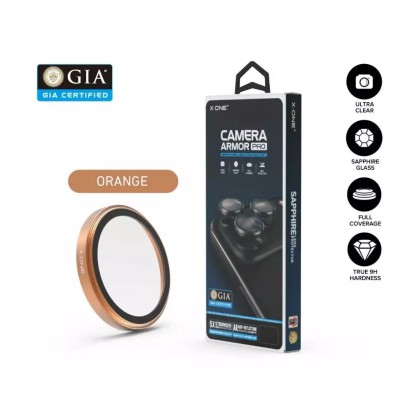 X-One Camera Armor Sapphire Pro GIA Certified Camera Lens Protector For iPhone 17 / 17 Air / 17 ...