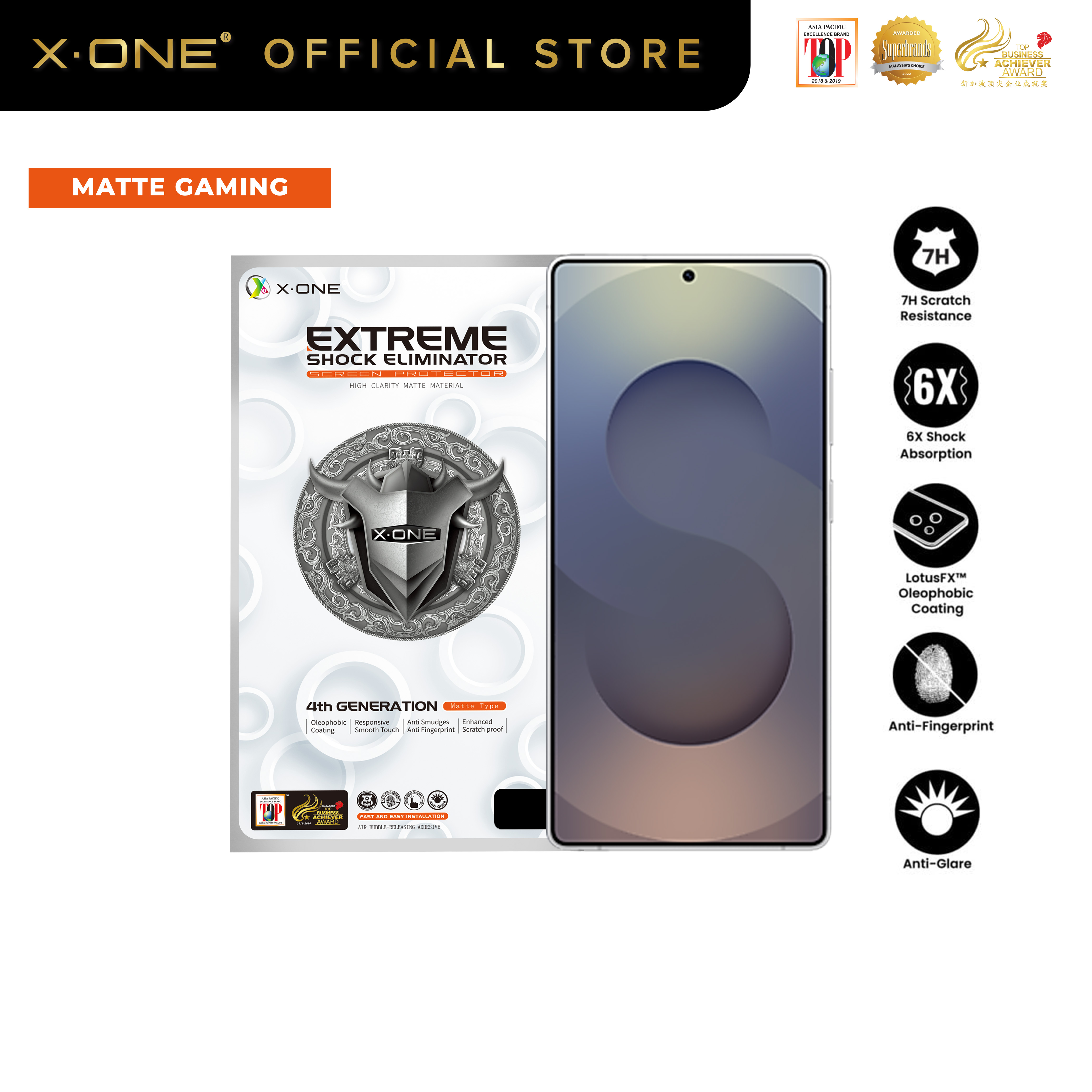 Samsung Galaxy S25 / S25 Plus / S25 Ultra X.One Extreme 7H (4th Gen ...
